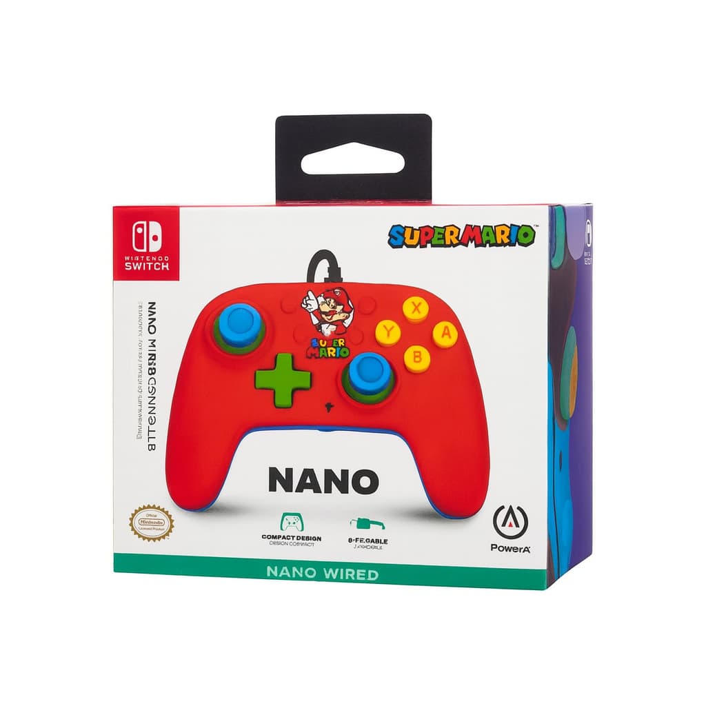Nano Wired Controller Super Mario Switch - Gamersforever