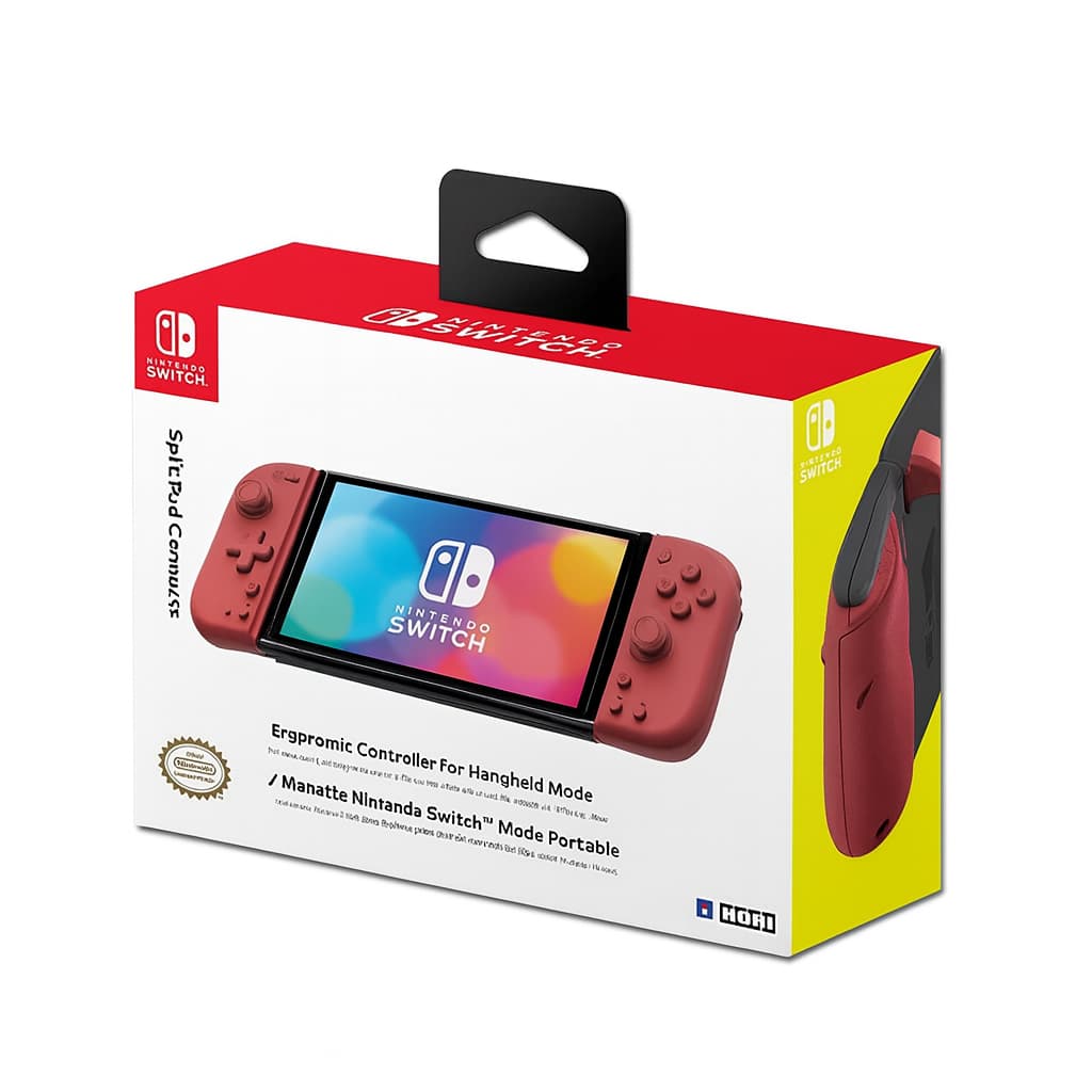 Split Pad Compact Apricot Red - Gamersforever